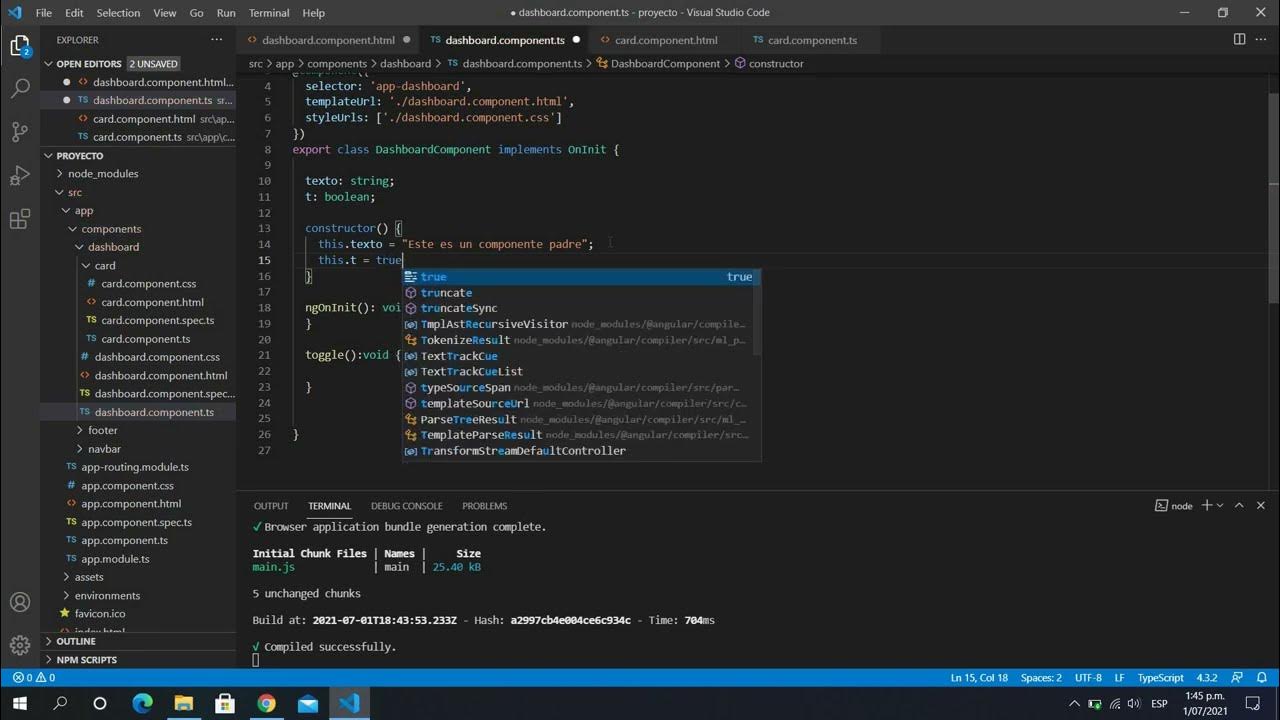 Directiva ngIf en Angular (Curso Fundamentos de Angular parte 18/36 ...