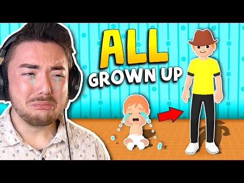 I raised a BABY in a MOBILE GAME!!! (Parenting is Sad) | Parenting Choices