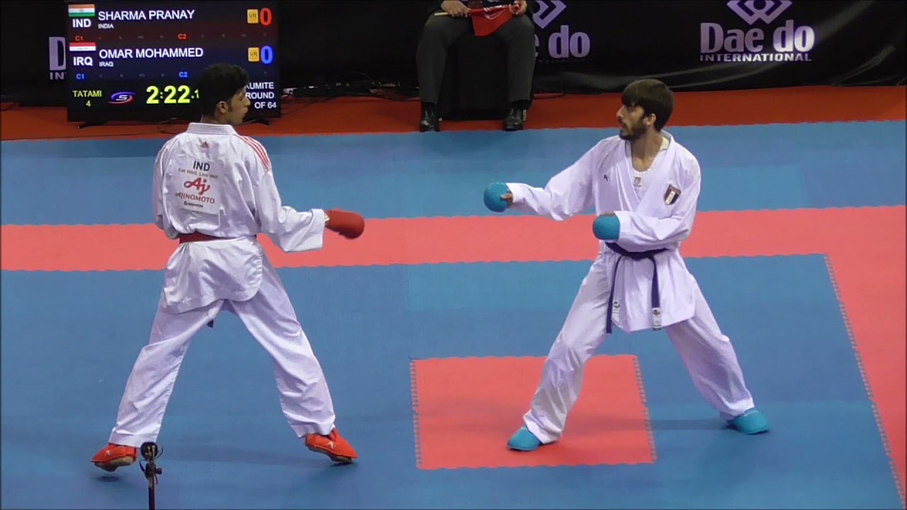 world Karate championships 2021 #(-67 kg ) weight category #Pranay ...