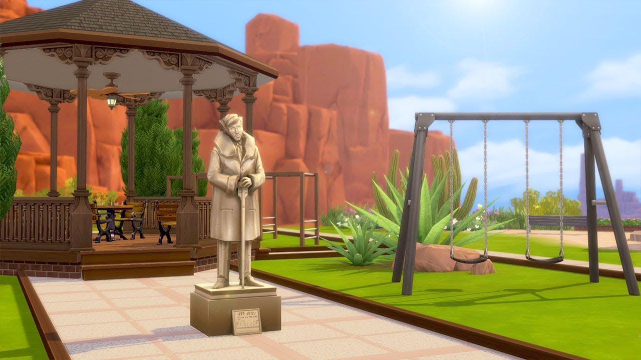 NEW SIMSIE SAVE PARK! // The Sims 4: Speed Build - YouTube