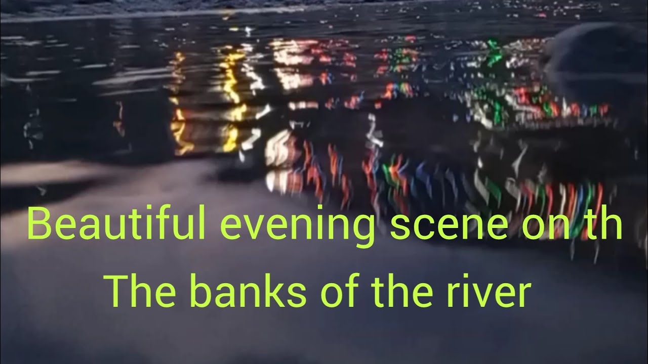A very beautiful and touching evening scene. evening beauty . | no ...