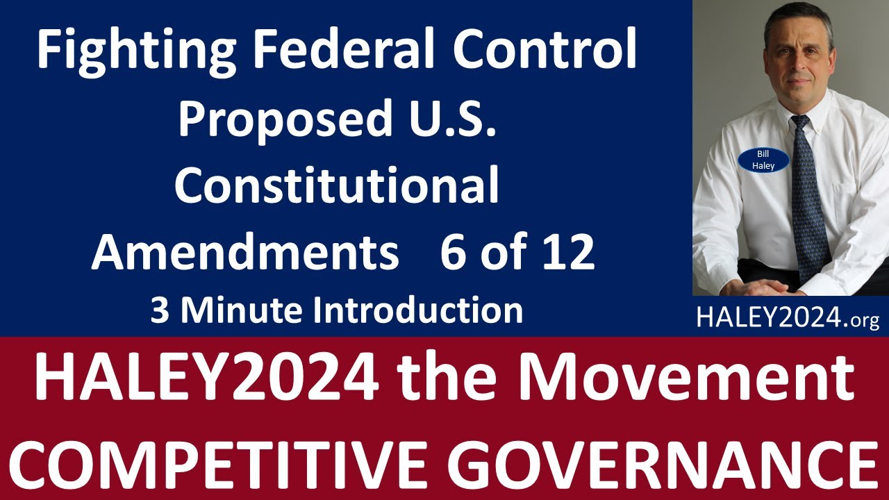3 Min Intro #6 of 12 Proposed US Constitutional Amendments - YouTube