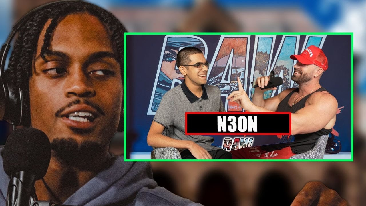 The RISE Of The WEIRDEST Streamer N3on| Interview At Raw Talk Podcast w ...