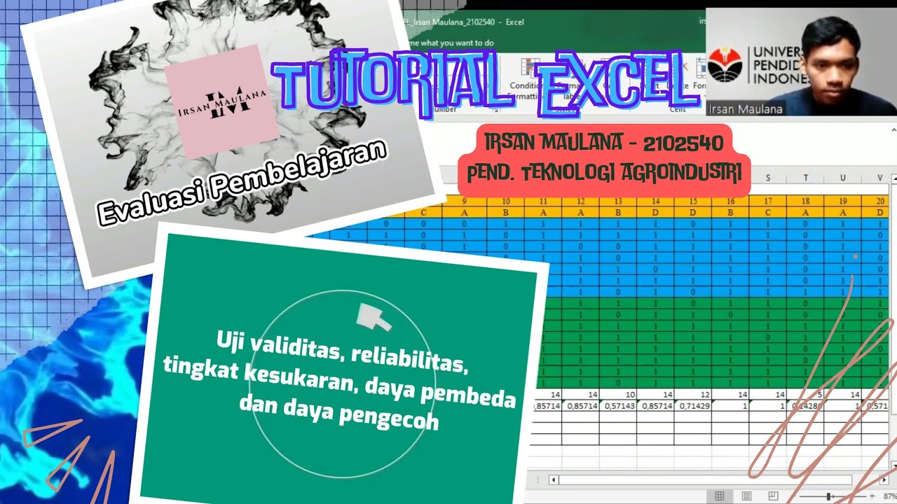 Uji validitas, reliabilitas, tingkat kesukaran, daya pembeda, daya ...