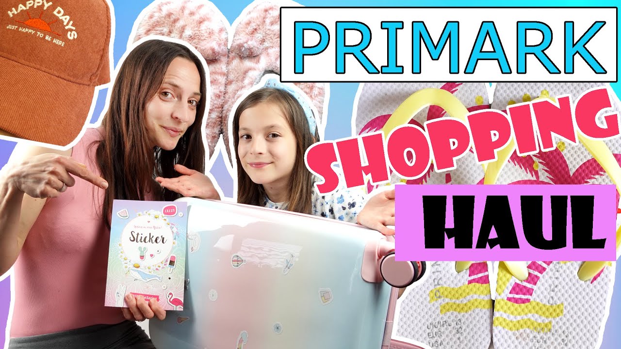 Primark😁Kids Haul - glow up mit Viki und Sarina Sticker | @Valivi-LaL ...