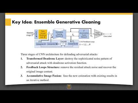 Ensemble Generative Cleaning With Feedback Loops for Defending Adversarial Attacks - YouTube