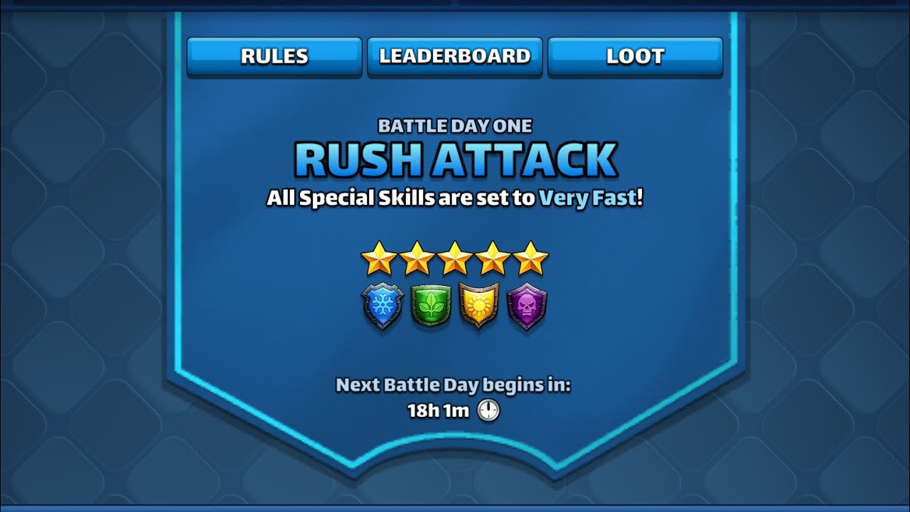 E&P 5* Rush Attack no 🔥- Day 1 - YouTube