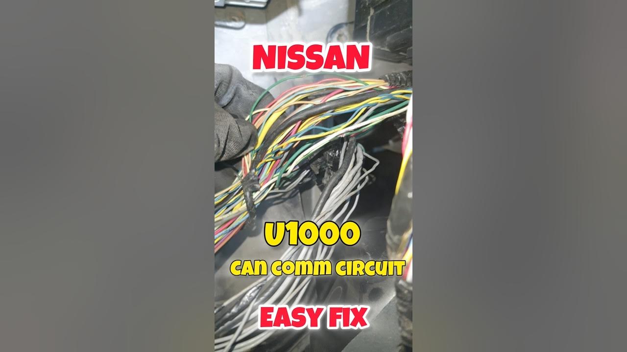 U1000 Can comm circuit,Nissan #carhospital #u1000 #nissan #shortvideo - YouTube