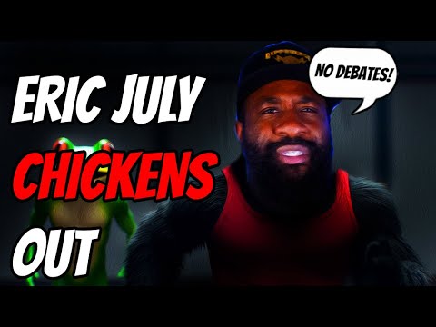 Eric July CHICKENS Out of Debate with Ethan Van Sciver "NO BATTLE ...