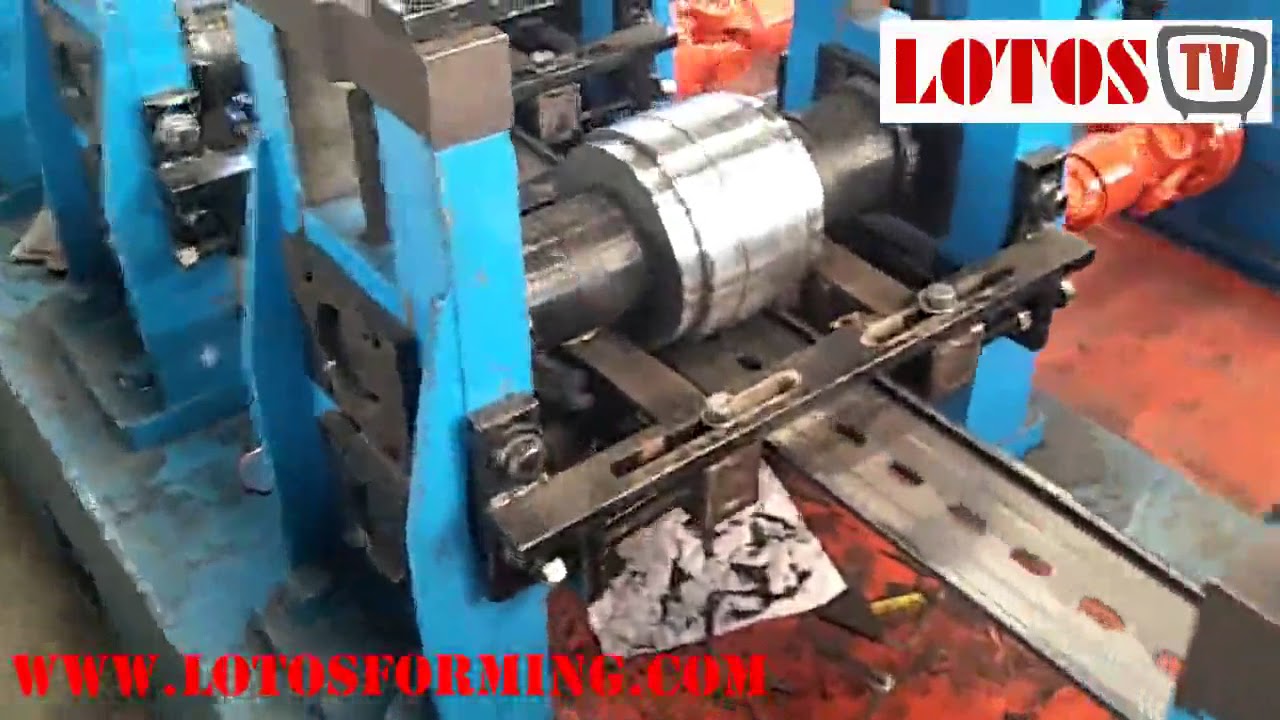 Solar Energy Bracket Roll Forming Machine - YouTube
