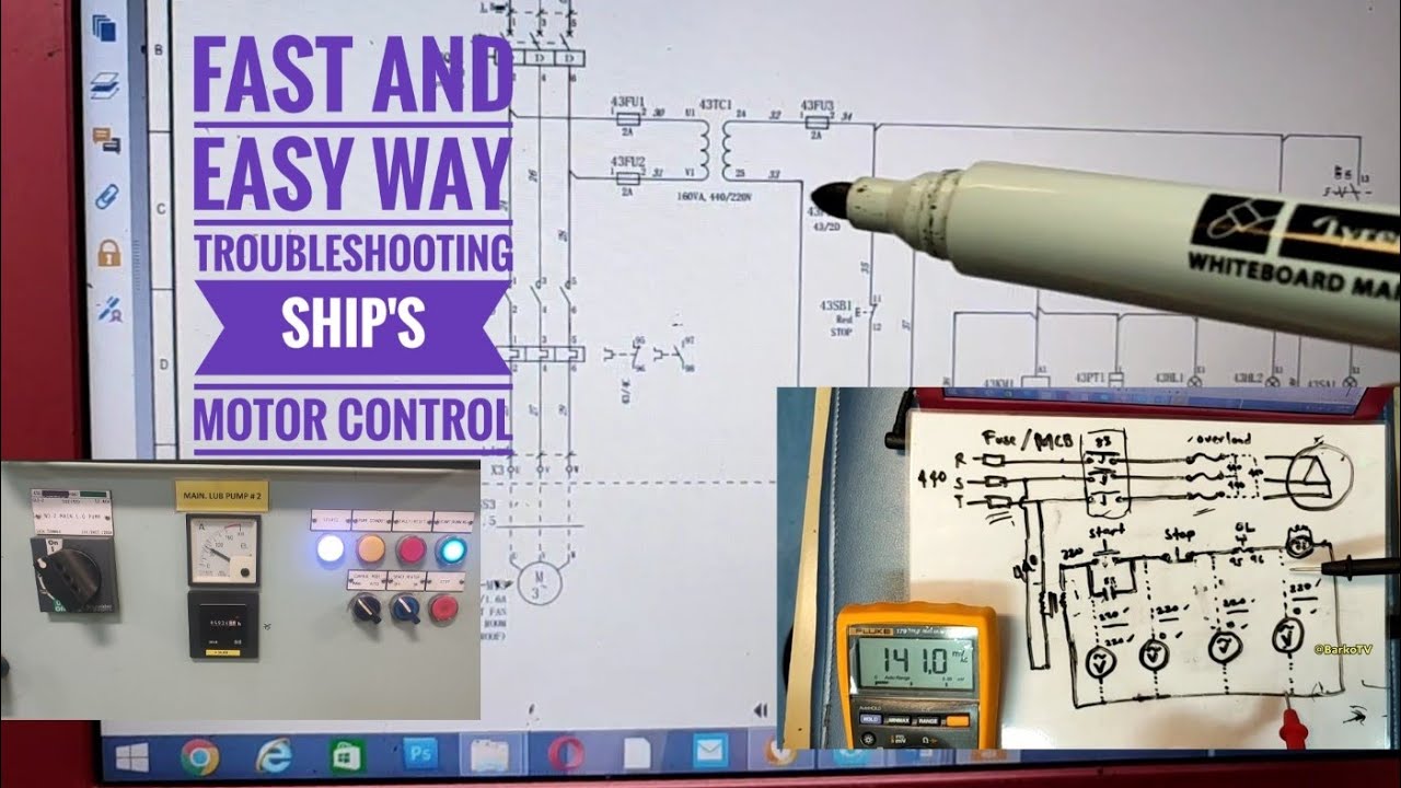 Fast and easy way for troubleshooting ship's motor control / Marine ...