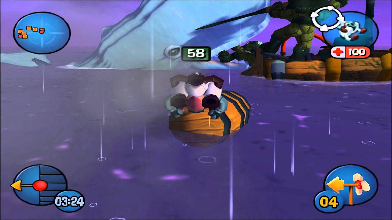 Worms 3D - Jet Pack (HD) - YouTube