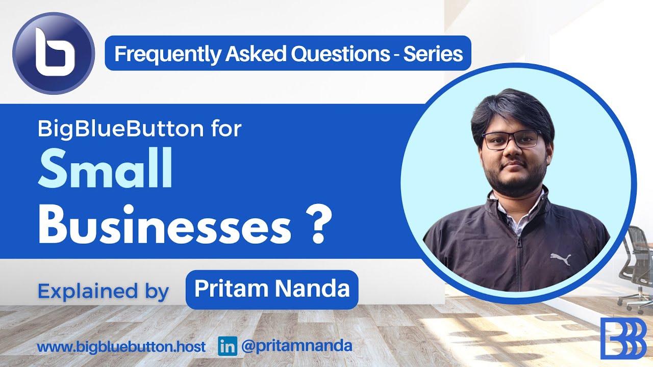 BigBlueButton for Small Businesses or Platforms? - YouTube