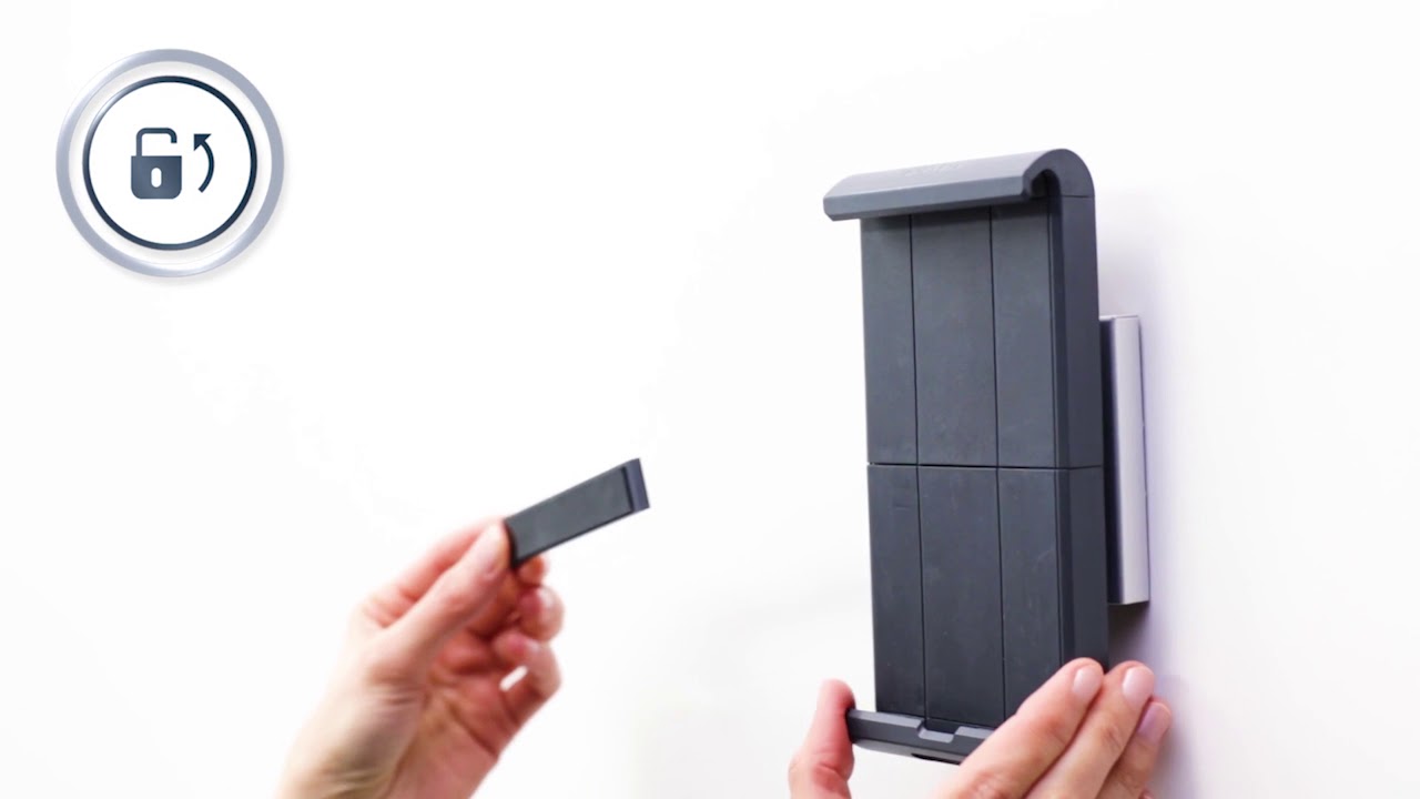 Porta iPad/Tablet da parete - YouTube