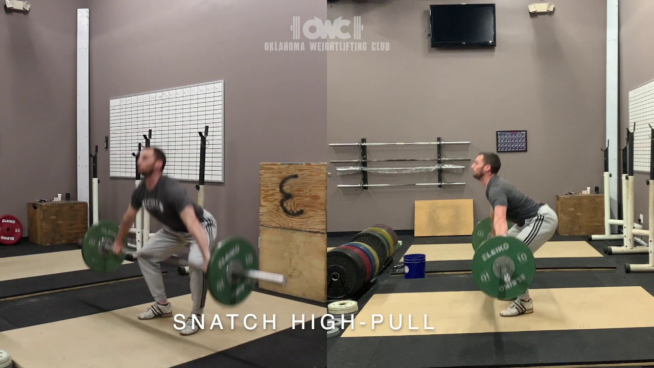 Snatch High Pull | Olympic Weightlifting Exercise Library - YouTube