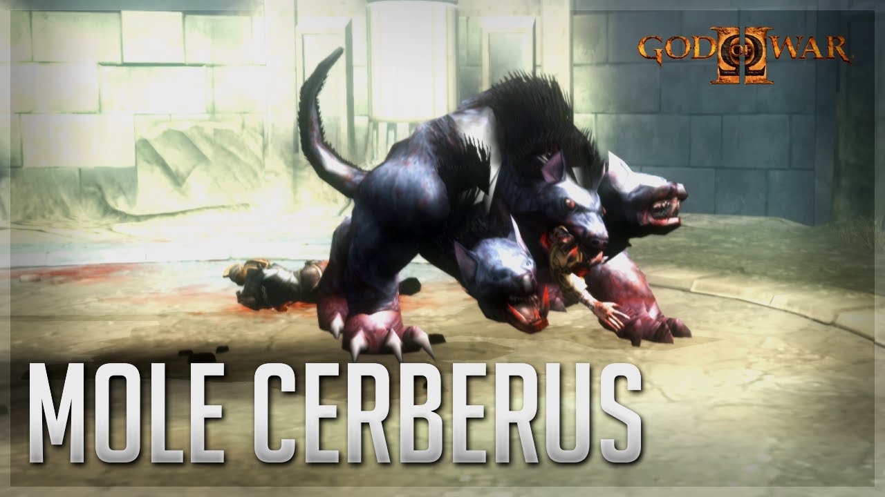 MOLE CERBERUS | BOSS FIGHT | GOD OF WAR II - YouTube
