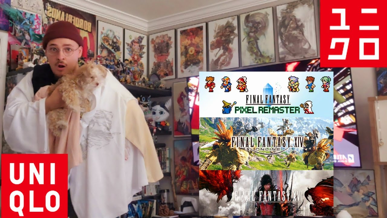 FINAL FANTASY x UNIQLO | WE BOUGHT EVERY SINGLE SHIRT - YouTube