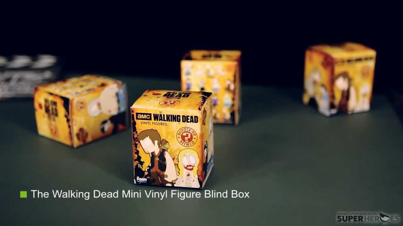 The Walking Dead Mini Vinyl Figure Review - YouTube