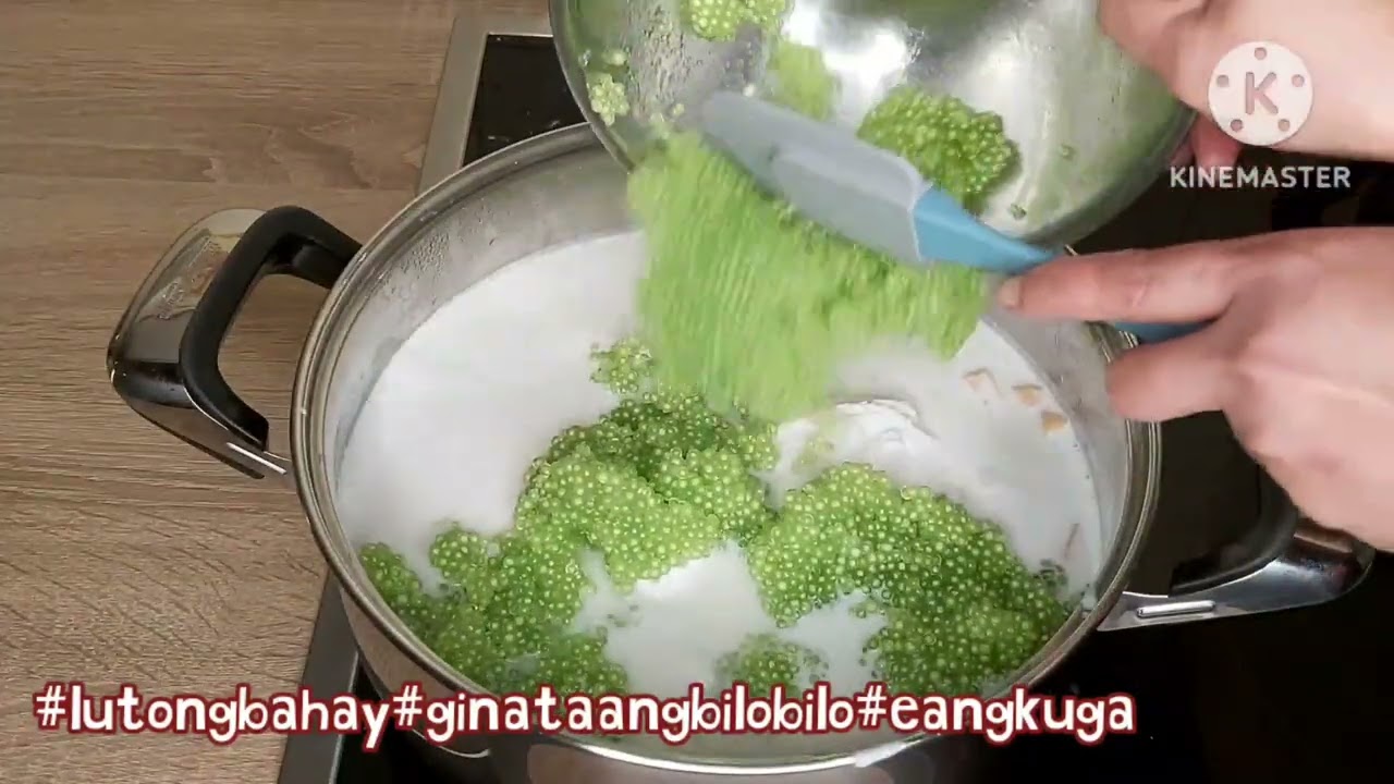 PAANO GUMAWA NANG MASARAP NA GINATAANG BILO-BILO|EANGKUGA FOR MERYENDA ...