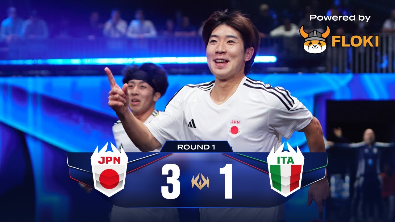 Japan VS Italy | Full Match Round 1 Day 1 (3-1) - YouTube