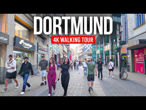 DORTMUND, Deutschland 🇩🇪 Ist das eine echte deutsche Stadt? | 4K Walking Tour