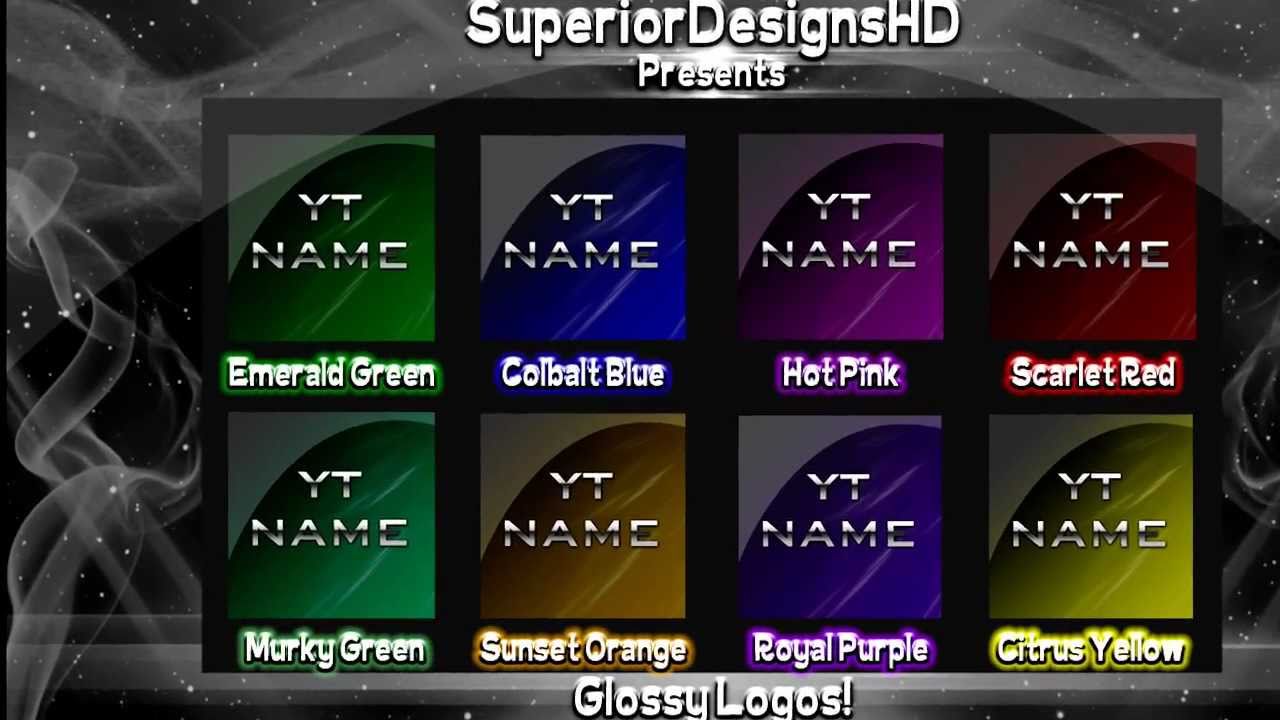 Free .PSD Logo Pack #1 - YouTube