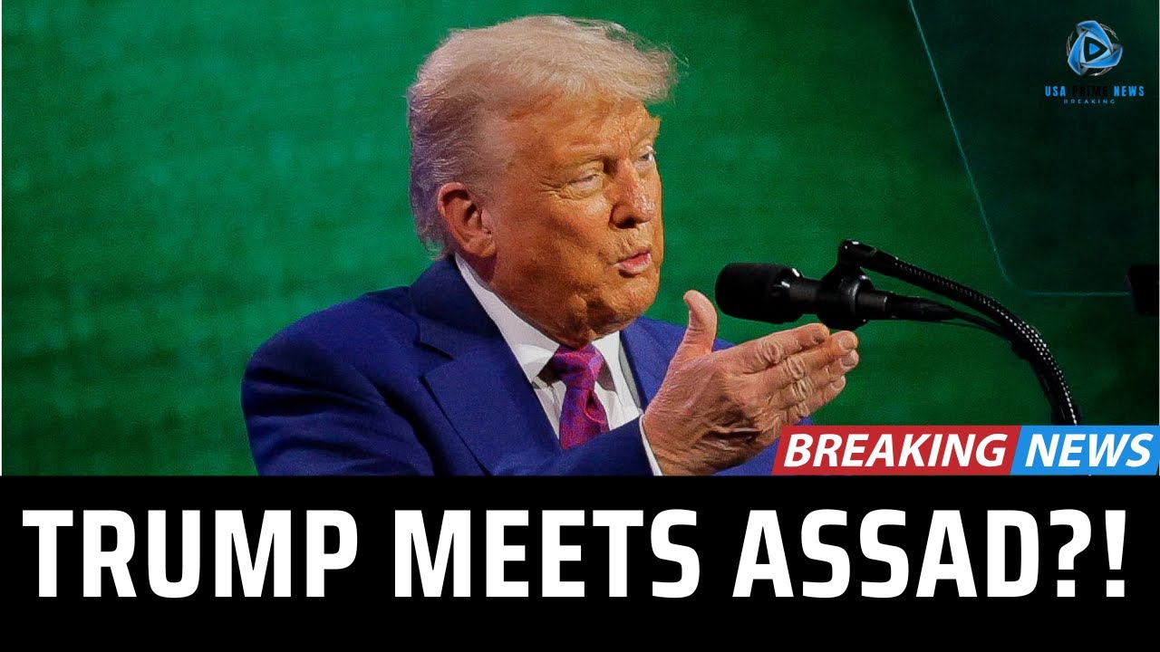 Trump to Meet Assad in Saudi Arabia: Diplomatic Shockwave in the Middle ...