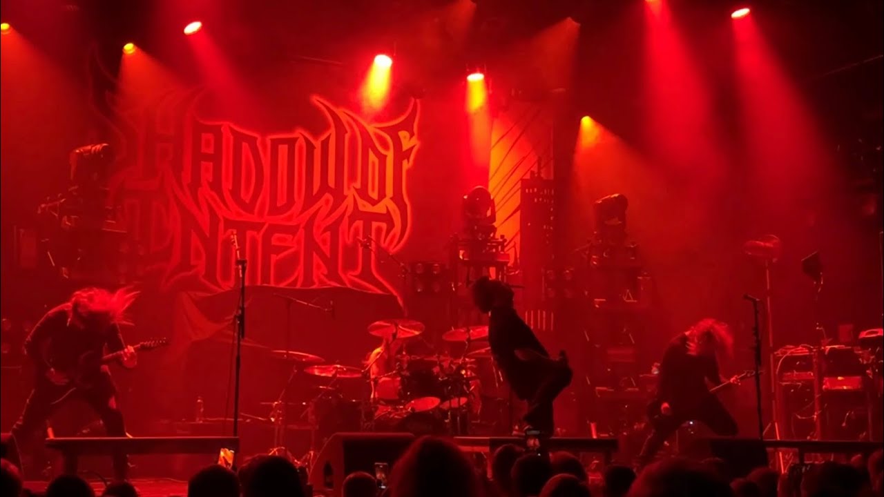SHADOW OF INTENT - Gravesinger @ Melkweg, Amsterdam - NL 2023 LIVE ...