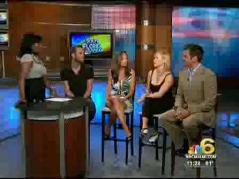 ARIEL STEIN AND CAST MEMBERS OF "MIAMI SOCIAL" TALK WITH TRINA ROBINSON ...