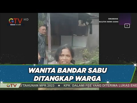 Warga Tangkap Wanita Bandar Sabu di Medan - BIS 16/08