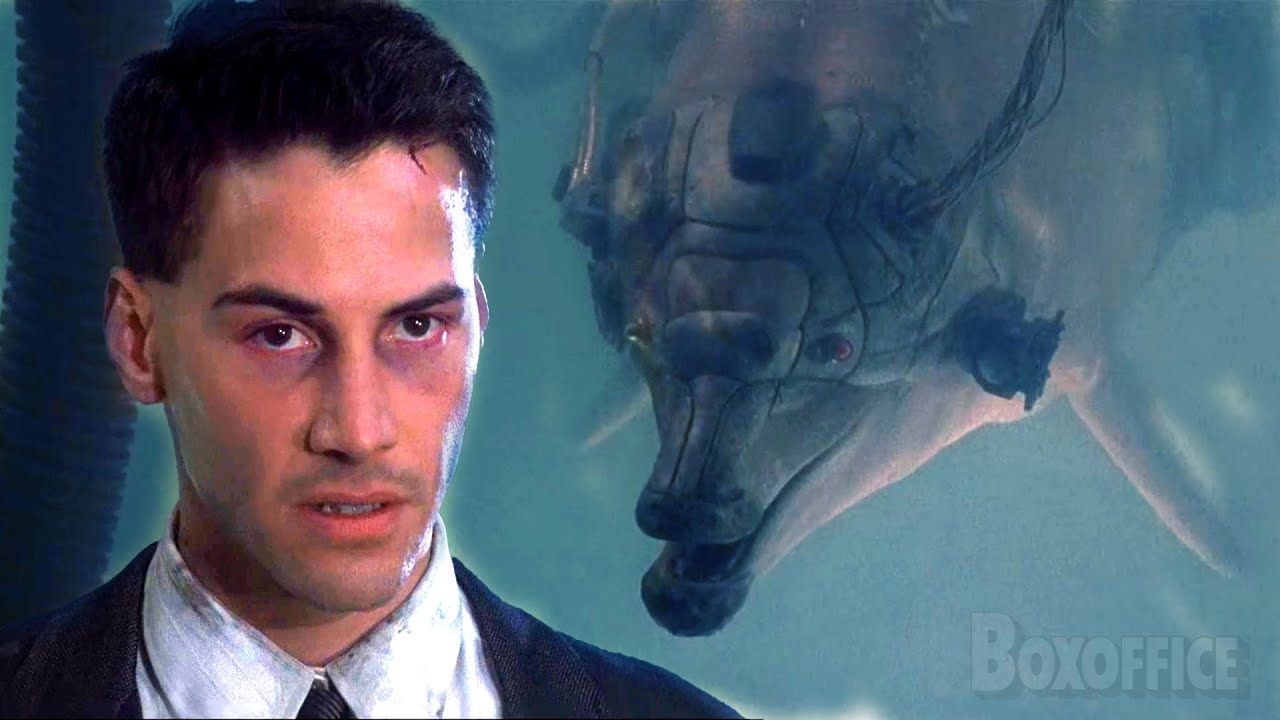 This telepathic dolphin is a lethal weapon | Johnny Mnemonic | CLIP ...