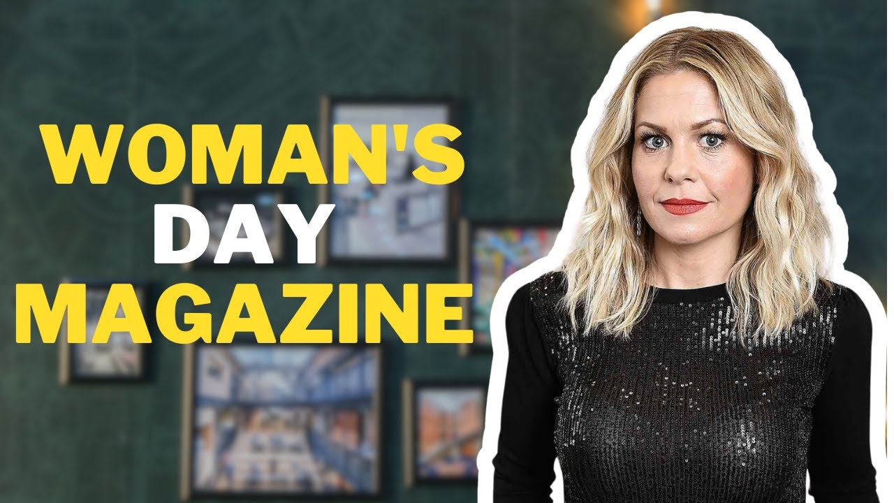 Candace Cameron Bure — Woman's Day Magazine - YouTube