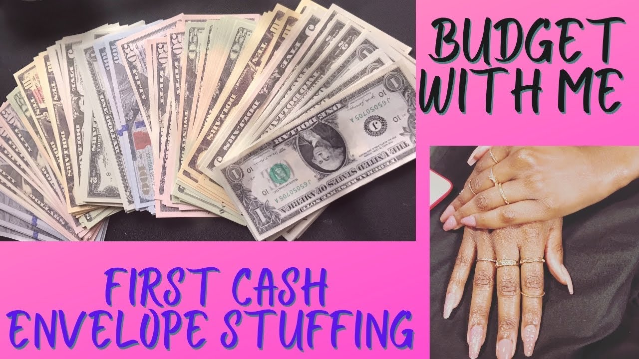 My first cash stuffing video - YouTube