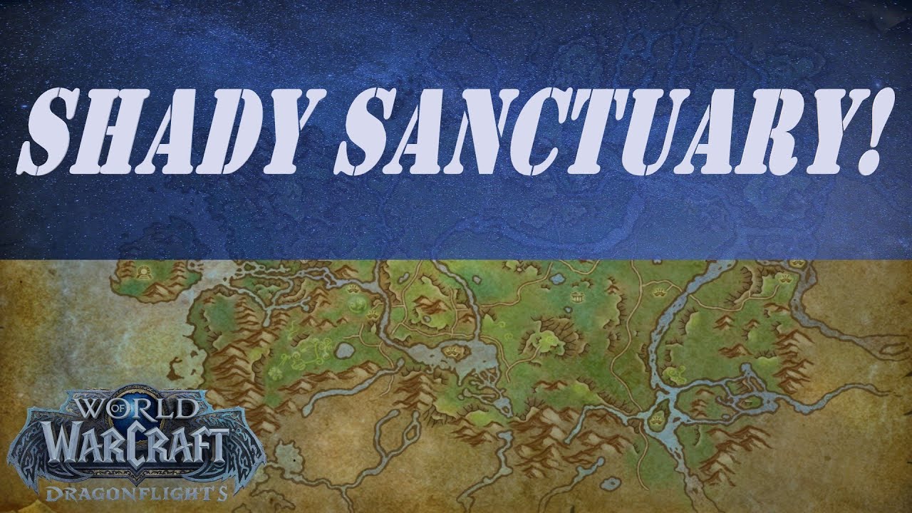 Shady Sanctuary! Wow Quest | Windborne Velocidrake Mount - YouTube