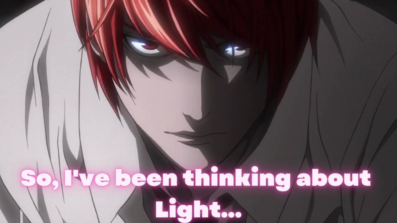 I've been thinking about Light Yagami - YouTube
