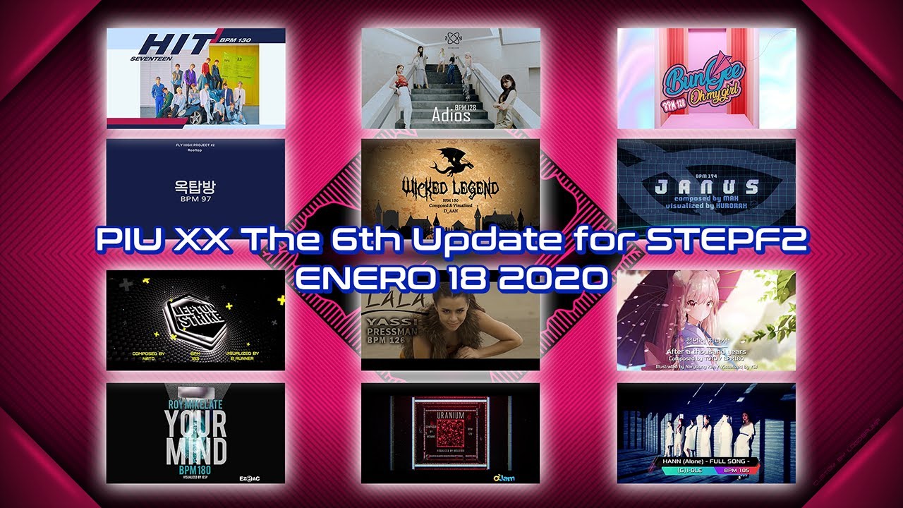 PUMP IT UP XX 20TH ANNIVERSARY EDITION [2.00.0] para StepF2 [DESCARGA] - YouTube