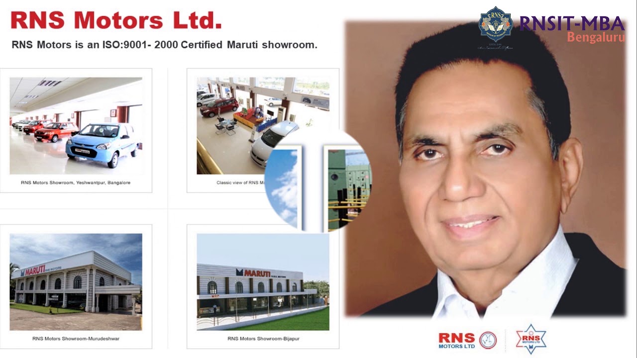 RNSIT- MBA places respects to our visionary chairman #Dr. R N Shetty ...