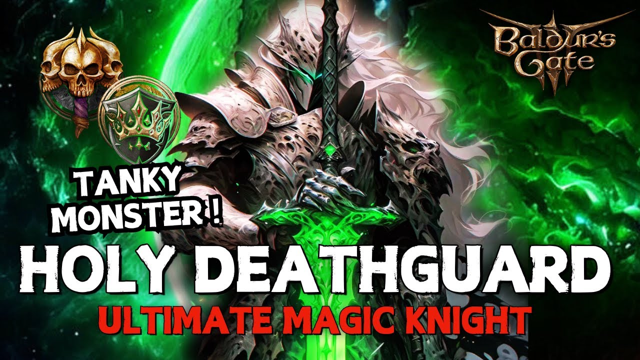 Baldur's Gate 3 - ULTIMATE MAGIC TANK! Holy - NECRO Patch 8 MONSTER ...