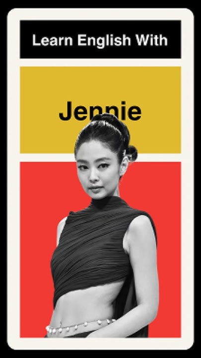 Learn English With Blackpink's Jennie - YouTube