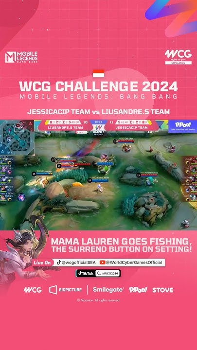 🇮🇩 DAY 2 | MATCH 5 - SURREND ON SETTING! #wcg #wcg #mlbb #mobilelegends #beyondthegame - YouTube