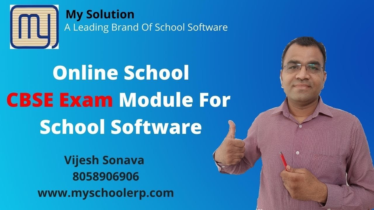 Online CBSE Mark Sheet Module |How to Create Online School Exam|How to ...