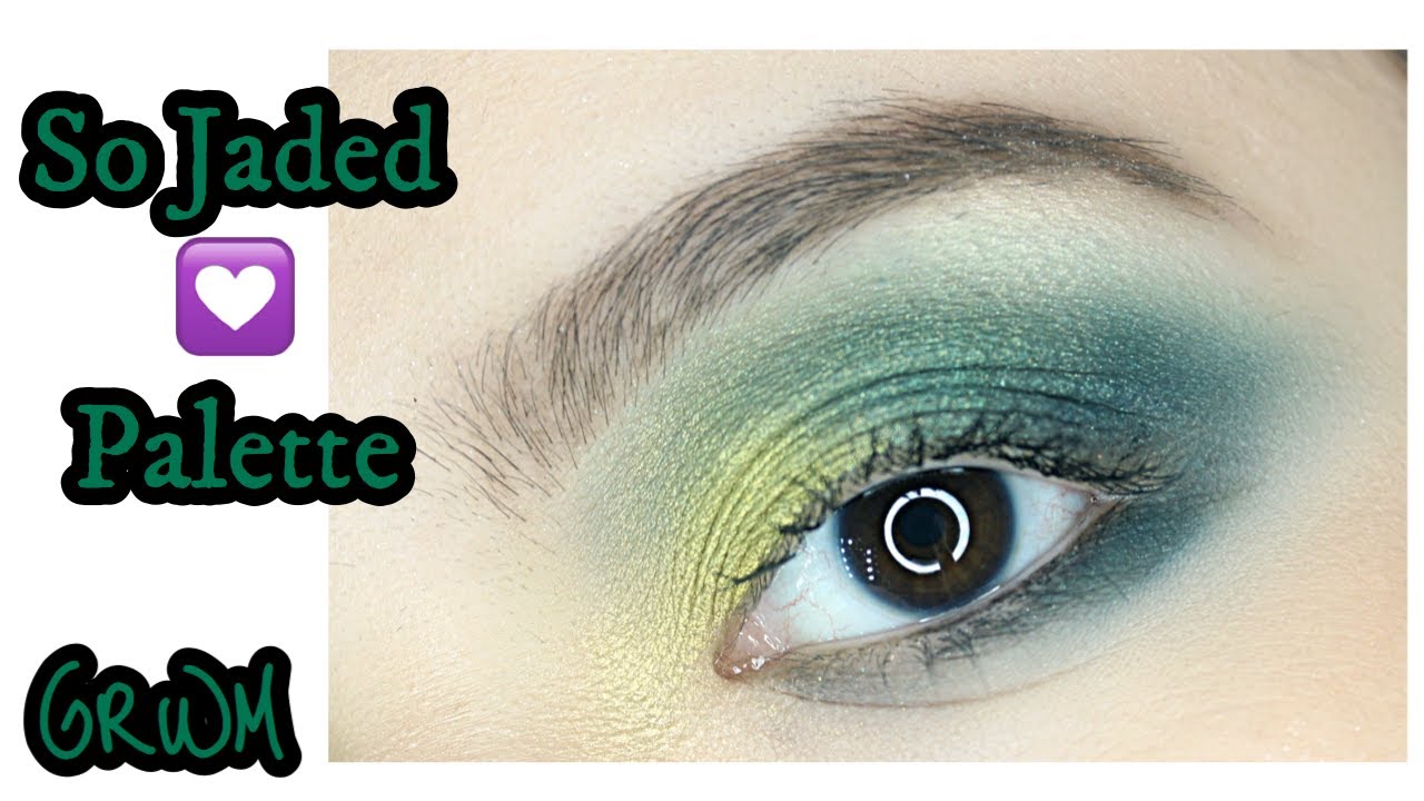 SO JADED妆容分享⎪COLOURPOP SO JADED PALETTE SWATCHES⎪PARTY妆容⎪SO JADED ...