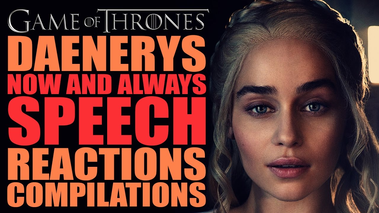 Game Of Thrones Season 6 | Daenerys "Now And Always" Reactions ...