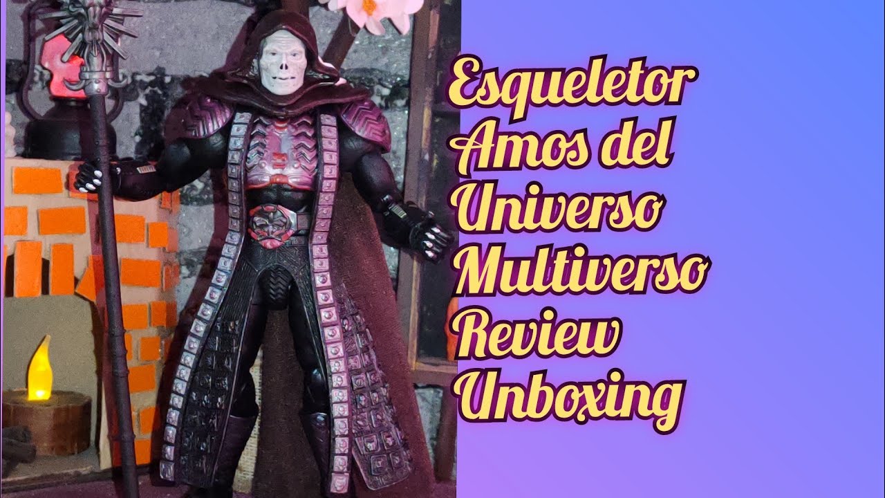 Esqueletor, Amos del Universo, Multiverso, Review and Unboxing - YouTube