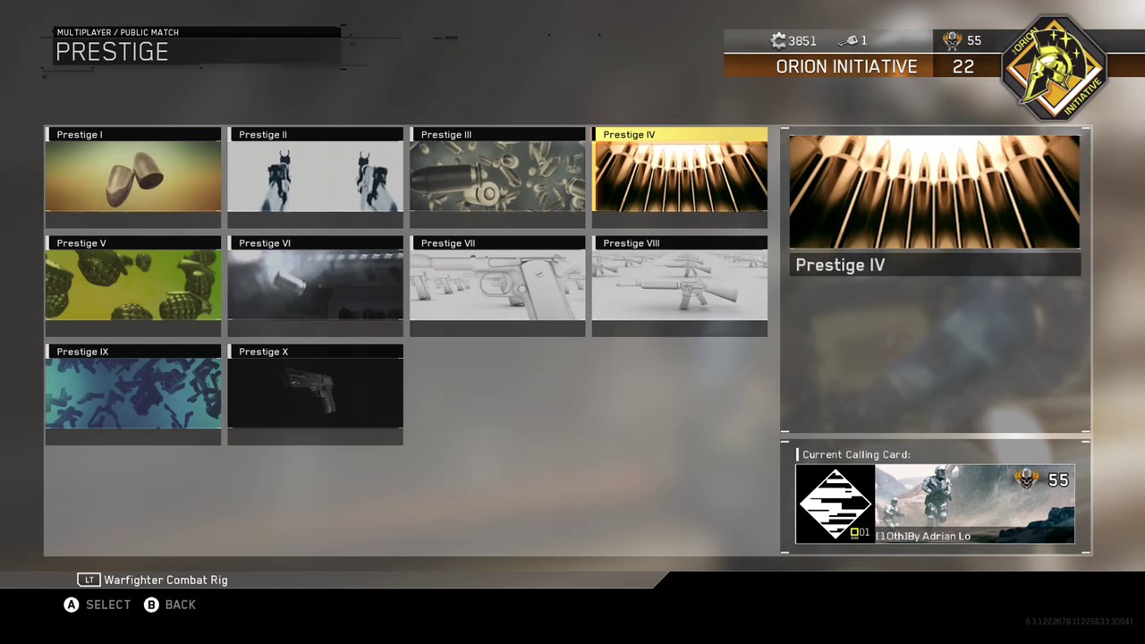 Infinite Warfare: Prestige Title - YouTube