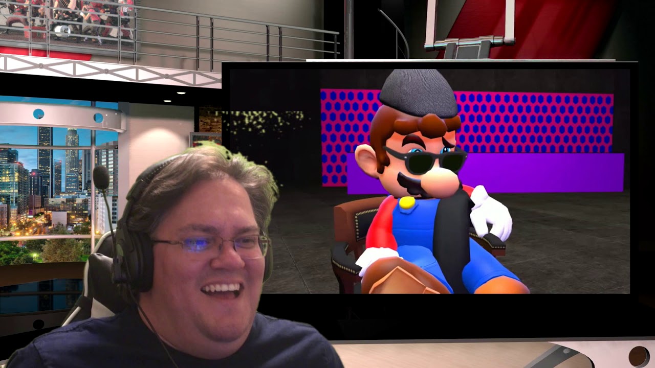 Slender Man 2.0, Mario VS Siren Head Reaction - YouTube