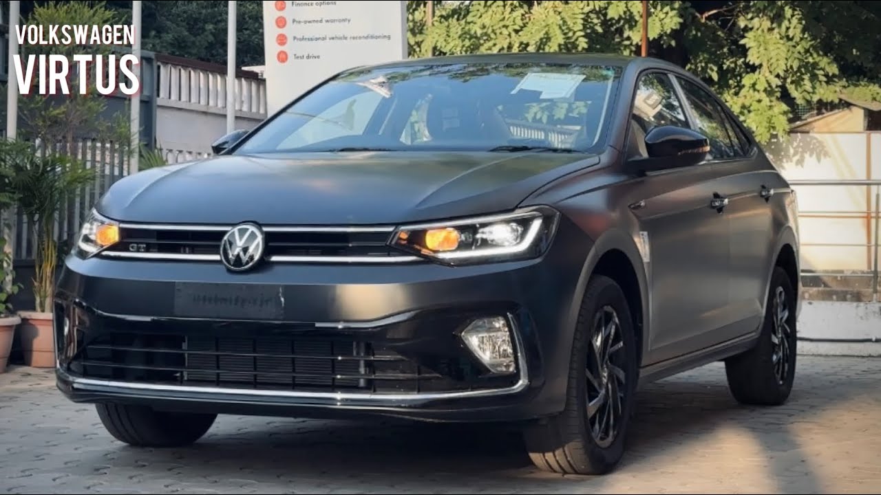 New UPDATED Volkswagen Virtus 2023 🔥 Virtus GT Edge Plus Matte - with ...