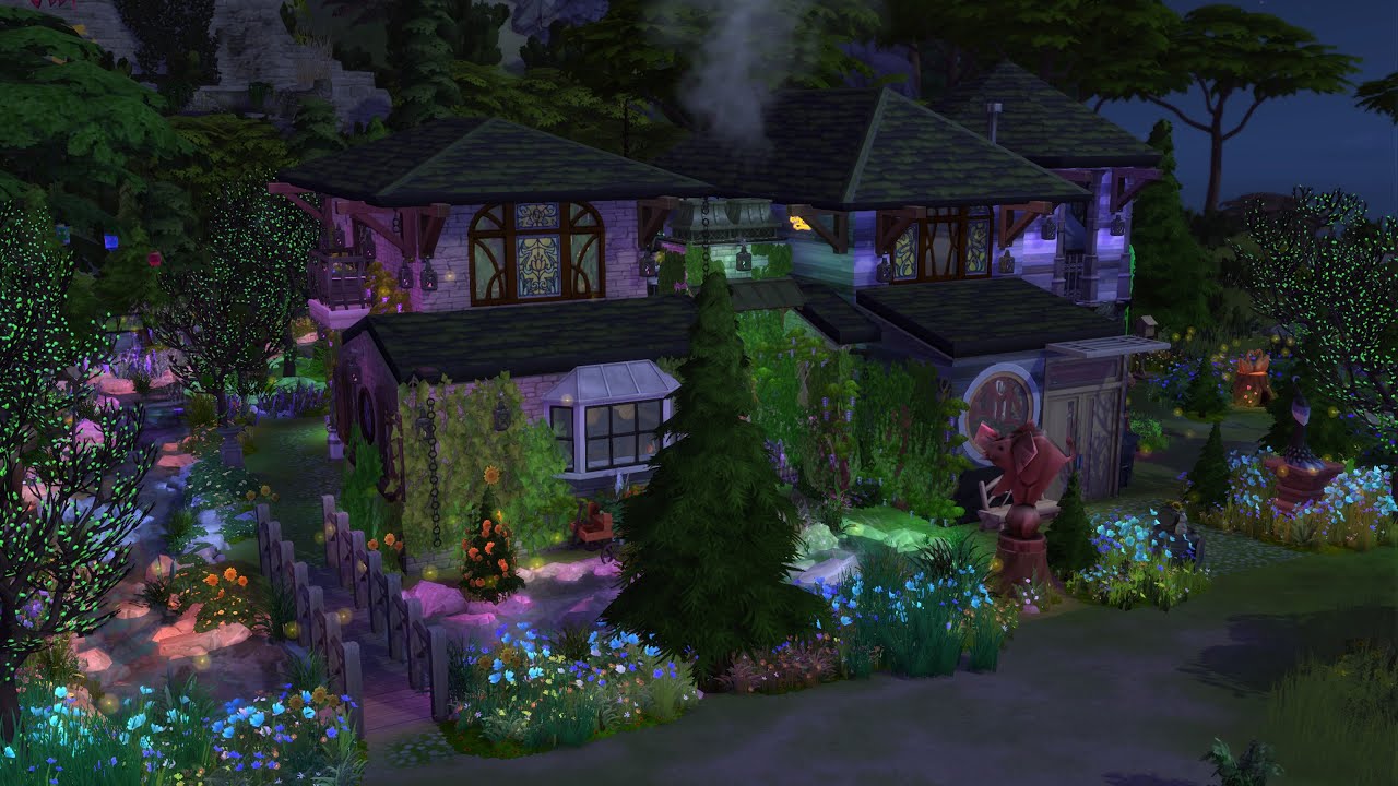 The Sims 4 Gallery Lots ep# 1400 Hare Cottage - YouTube