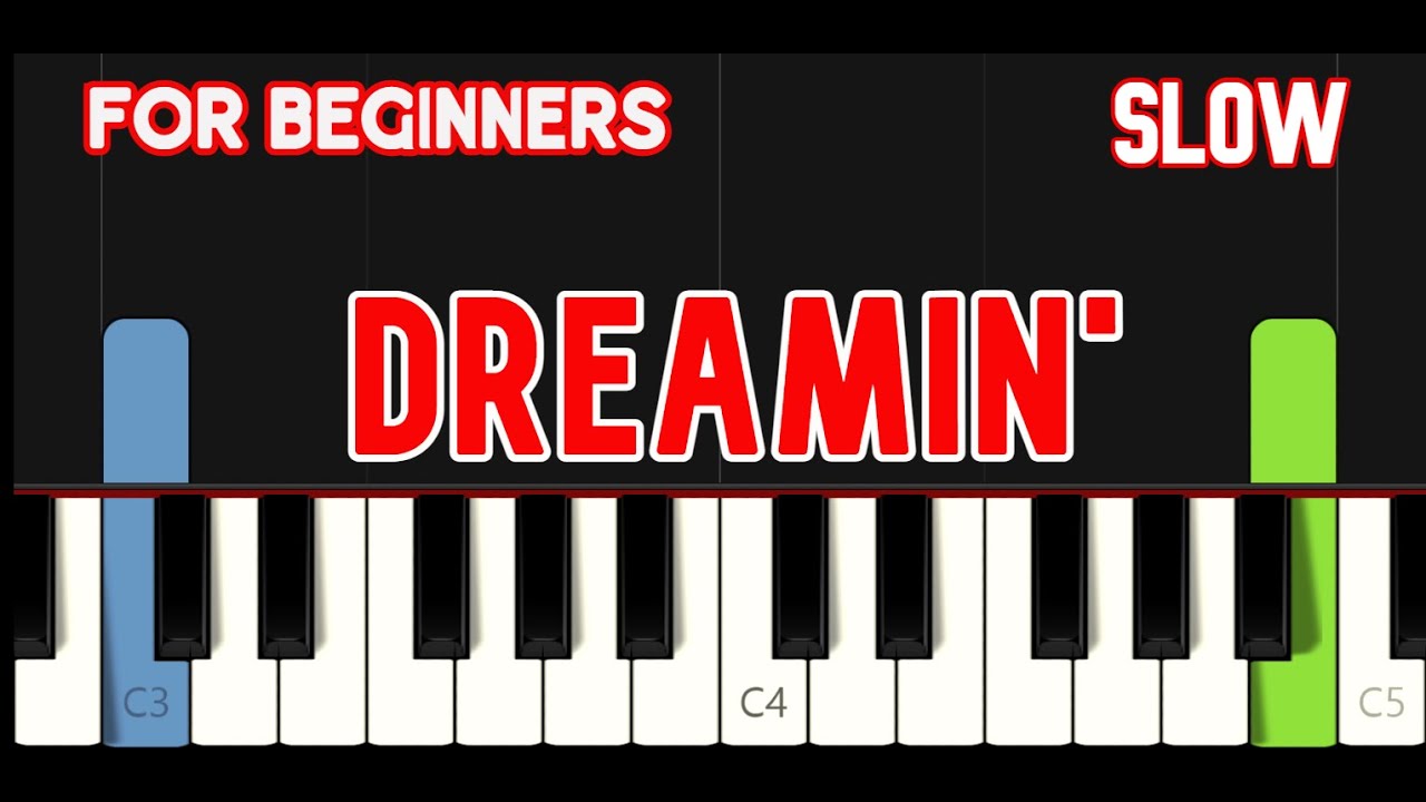DREAMIN' [ HD ] - THE CASCADES | EASY PIANO - YouTube