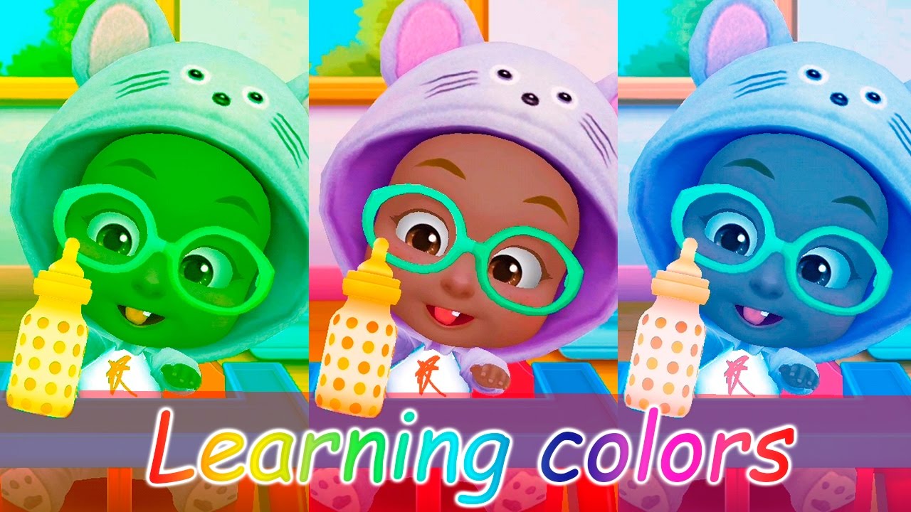 🔴💚Learn Colors with Baby Boss Care | Colors Kids Compilation💛🔵 - YouTube
